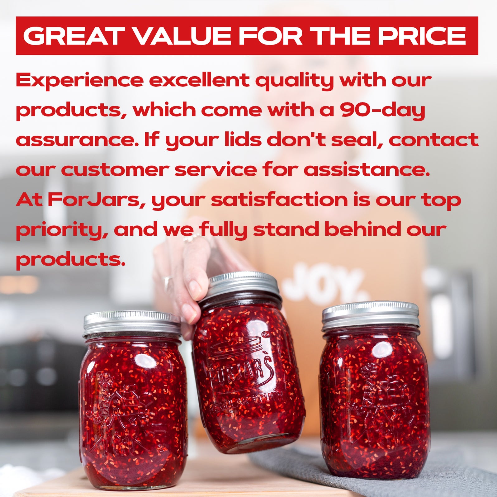 Forjars®- 50 Gem Size Lids — ForJars Canada